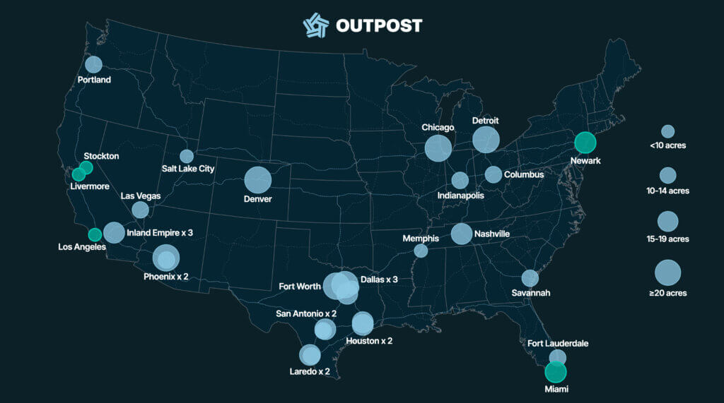 Outpost Expands Logistics Infrastructure Network with Five New ...